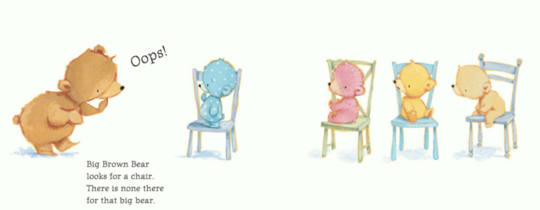 Storybook Guide Based on Shirley Parenteau's "Bears on Chairs" ⋆ DREME ...